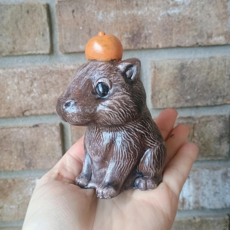 Capybara Garden Statue - Etsy