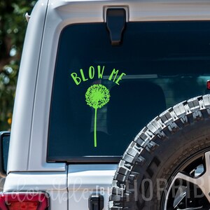 Blow Me Vehicle Decal Bumper Sticker Rude Unfiltered Adult Sticker ...