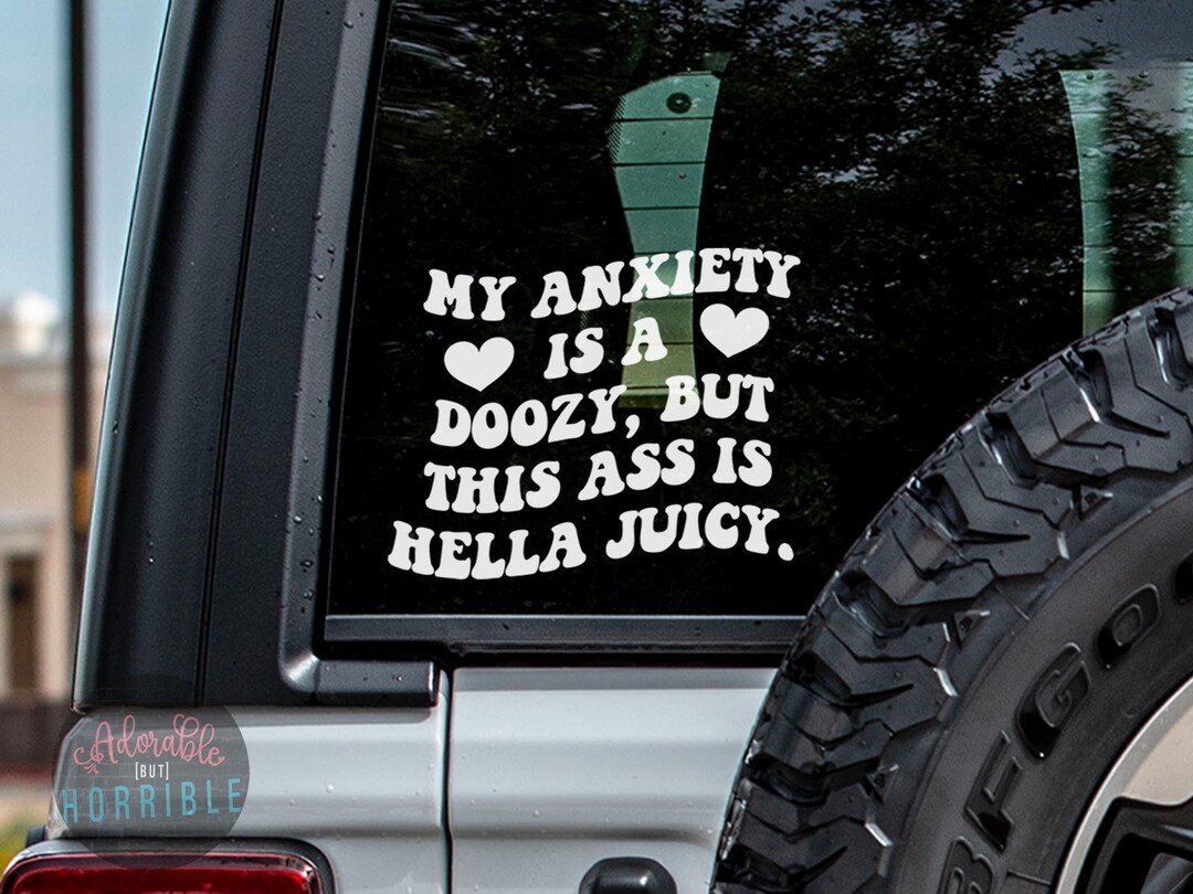 Hella Juicy Vehicle Decal Bumper Stickers Truck Decal Adult Sticker ...