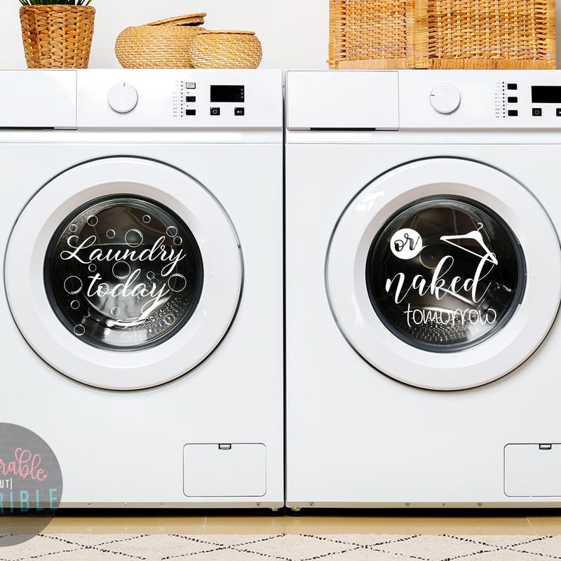 Washer Decal - Etsy