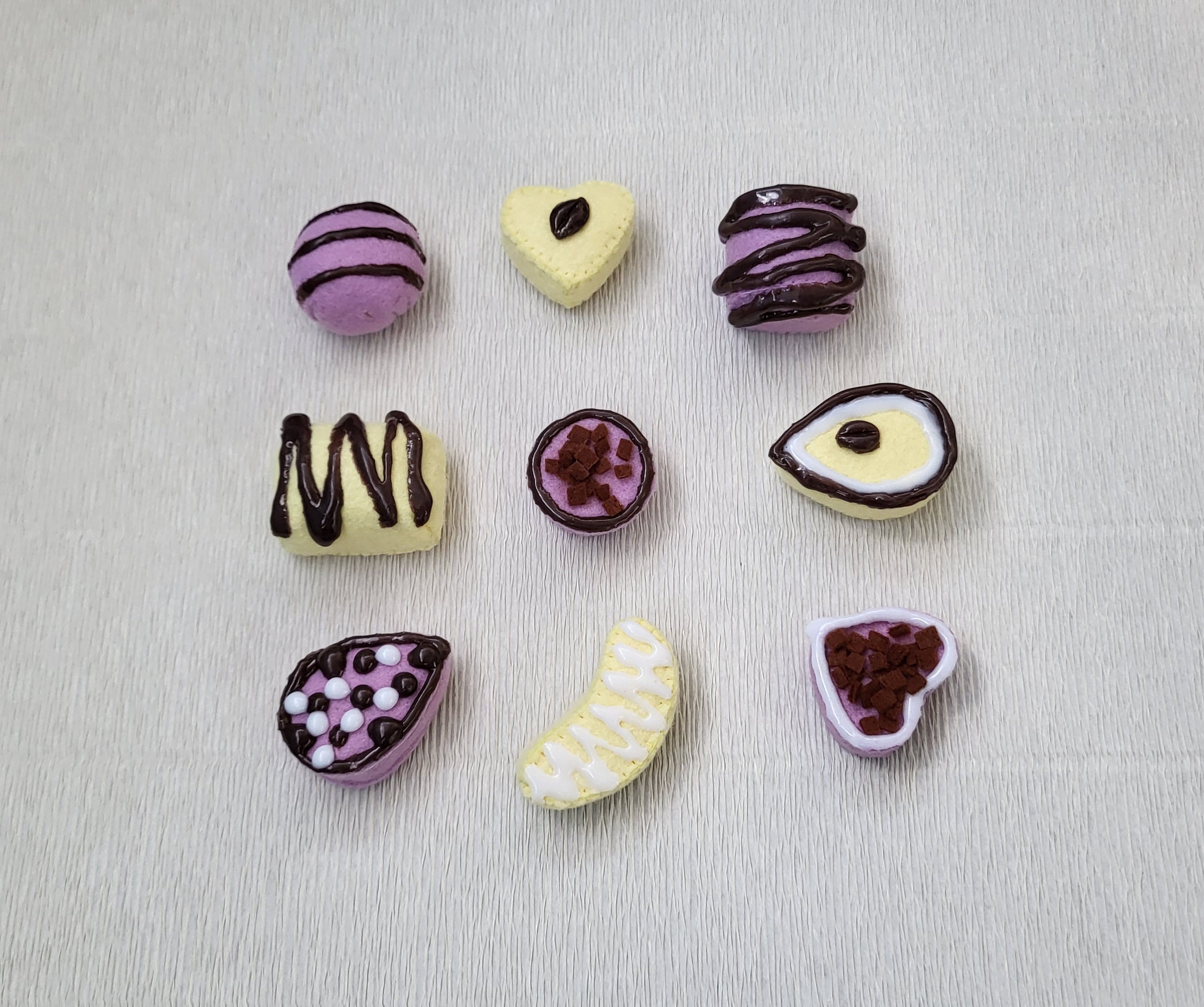 Felt Candies,felt Sweets Set,felt Doll Food,gifts for Children,felt ...