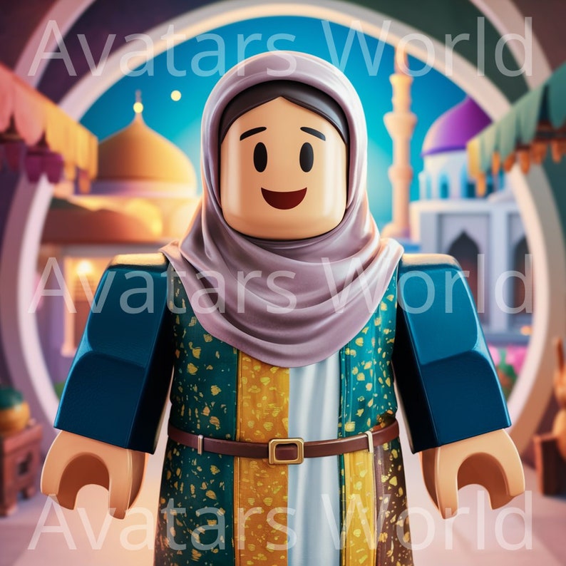 5 muslim Roblox Profile Pictures / Game Avatar / Social Media Logo ...