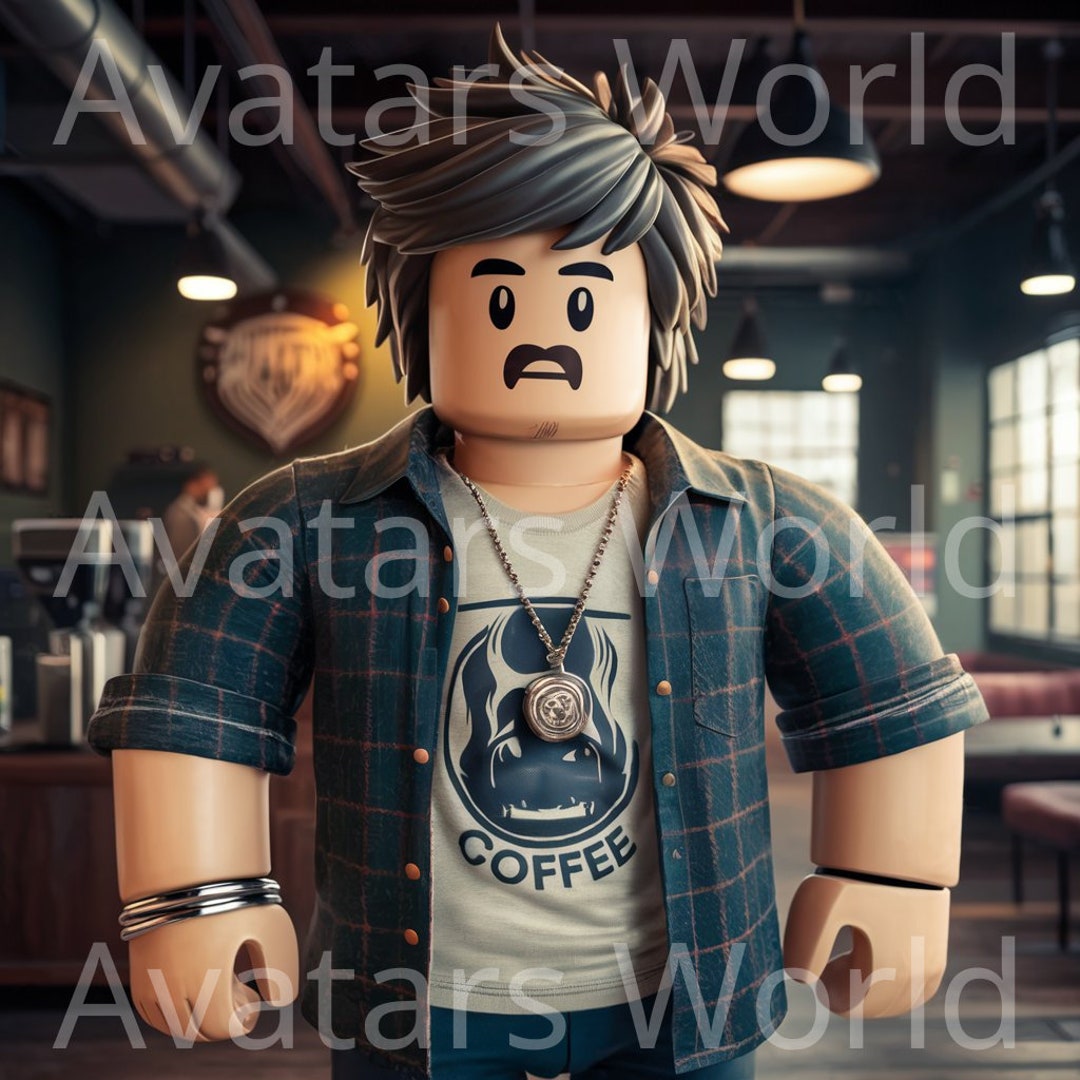 4 cool Hipster Roblox Profile Pictures / Game Avatar / Social Media ...