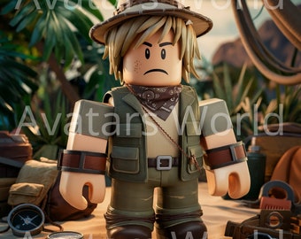 4 adorable Kawaii Girl Roblox Profile Pictures / Game Avatar / Social ...