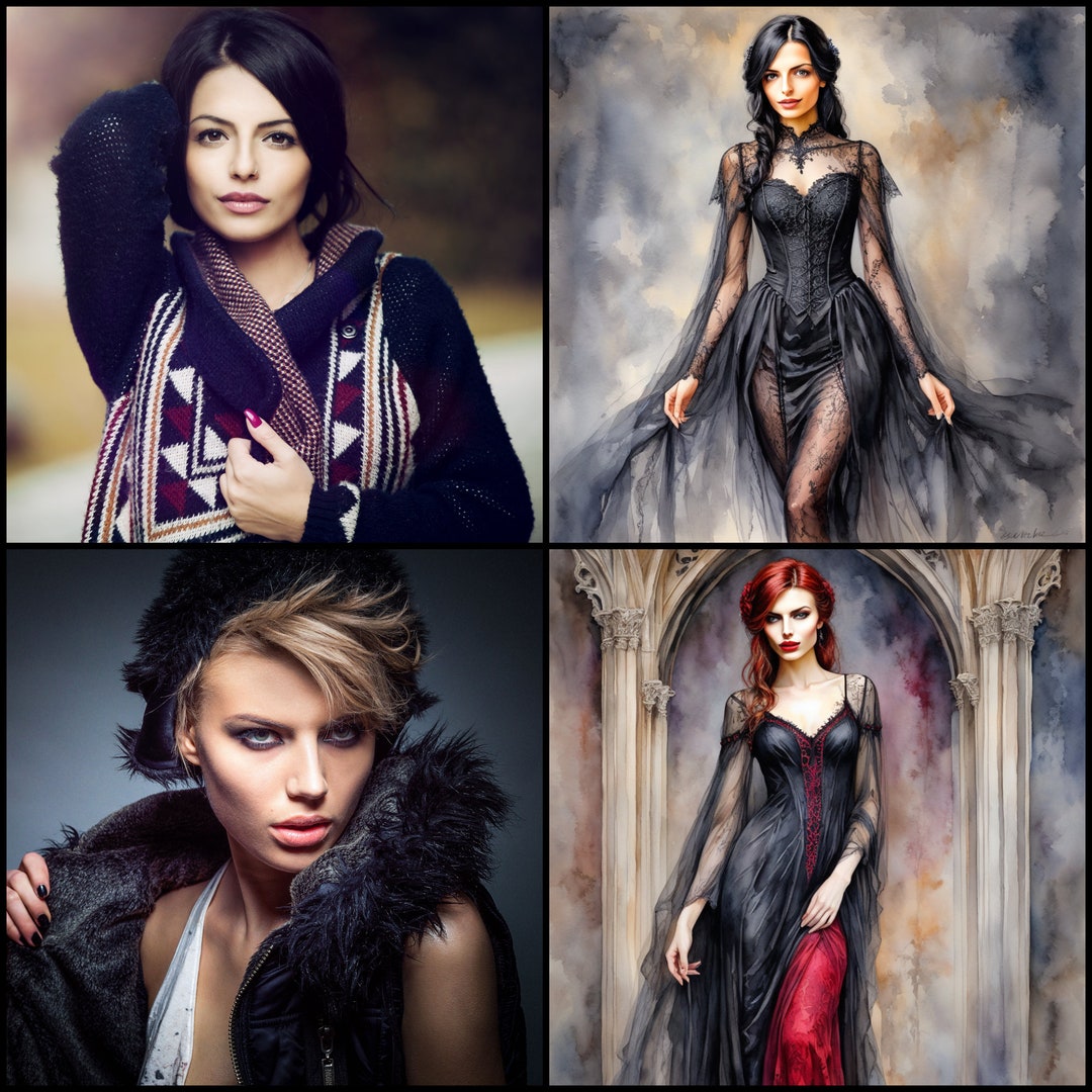 Convert Your Photo Into a Gothic Style Watercolor Painting / Custom ...