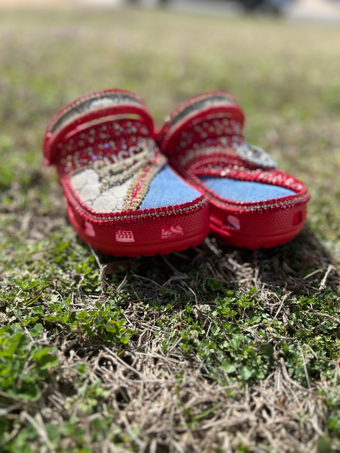 Custom Kids Bling Crocs - Etsy