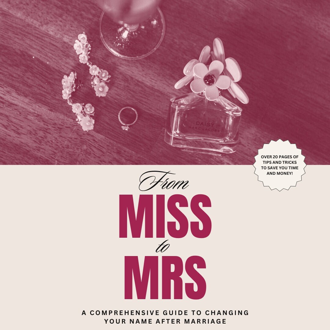 Name Change E-book | Name Change Guide | Steps for Changing Your Name ...