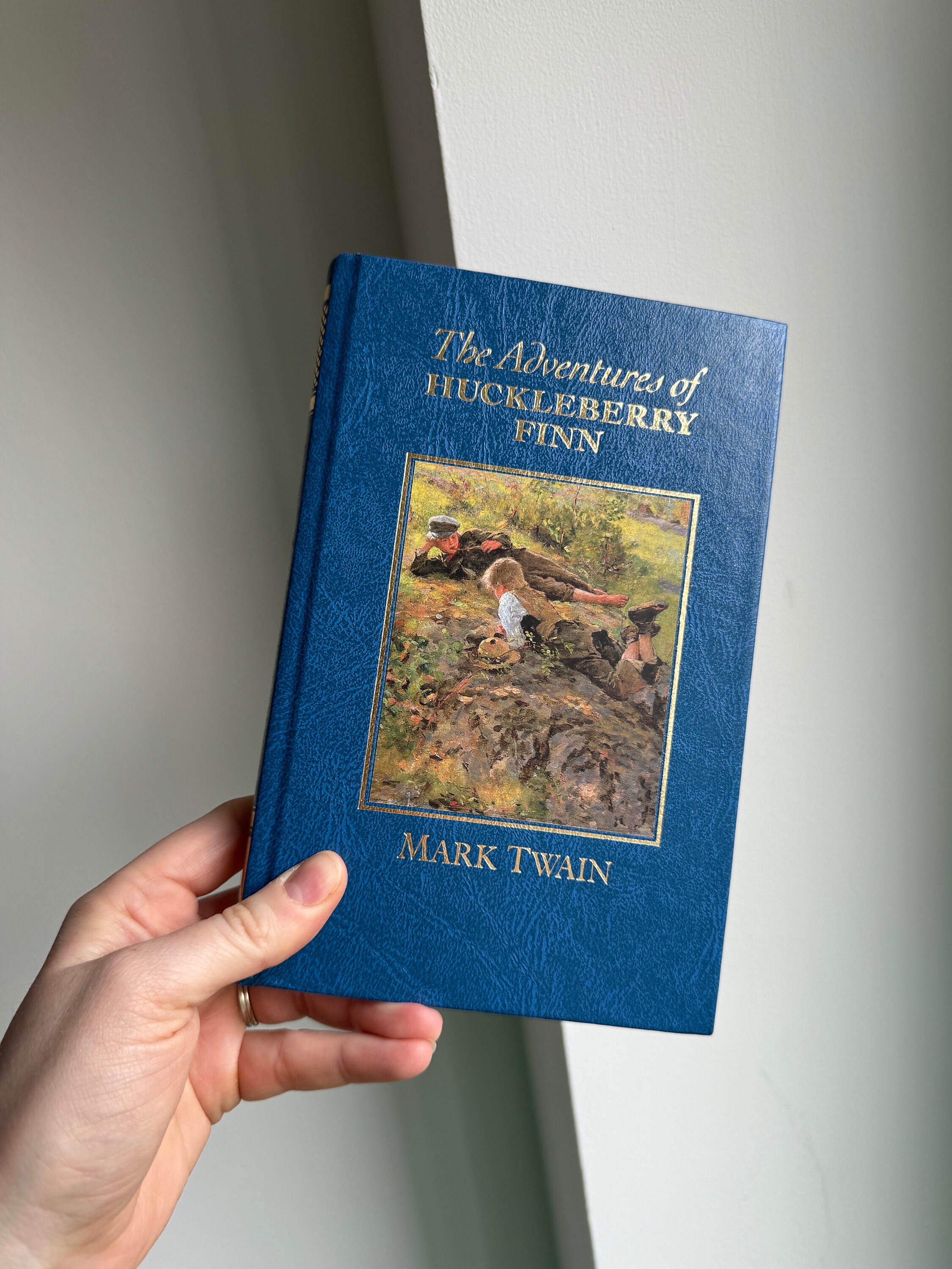 The Adventures of Huckleberry Finn by Mark Twain, Vintage Novel, 1987 ...