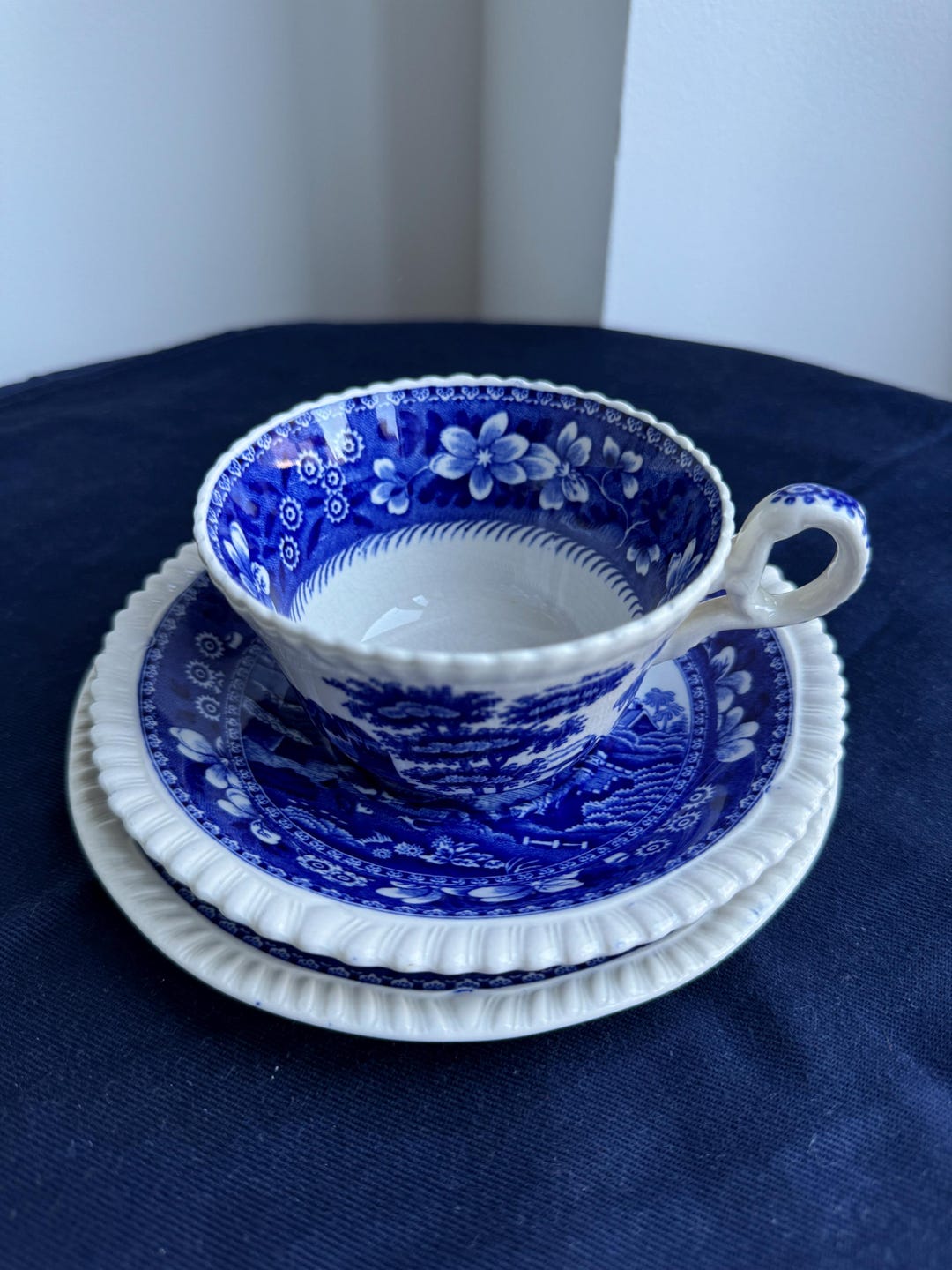 Vintage Copeland Spode’s Tower Tea Cup Trio, Vintage Tea Cup Trio ...