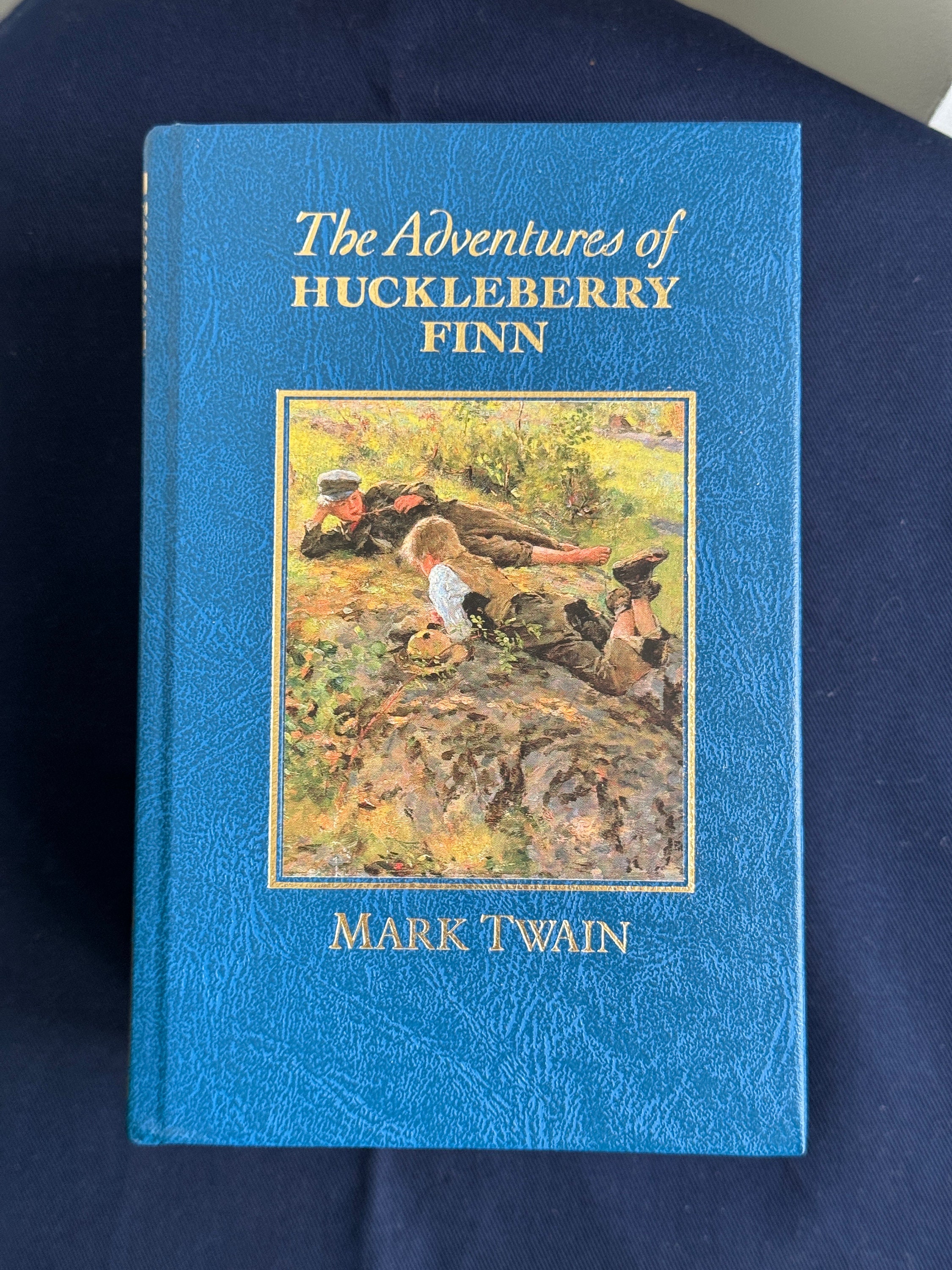 The Adventures of Huckleberry Finn by Mark Twain, Vintage Novel, 1987 ...