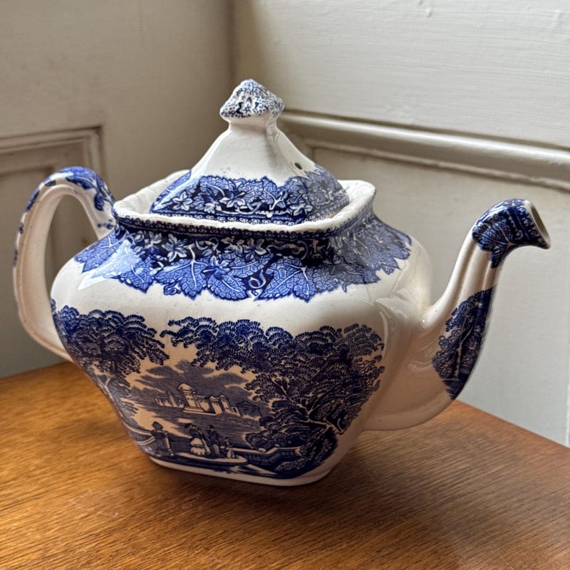 Masons Teapot - Etsy