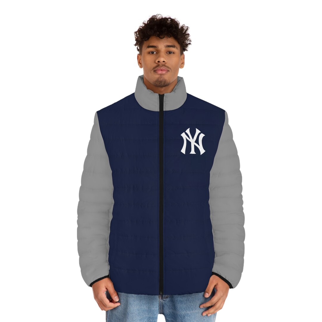New York Yankees Puffer Jacket - Etsy
