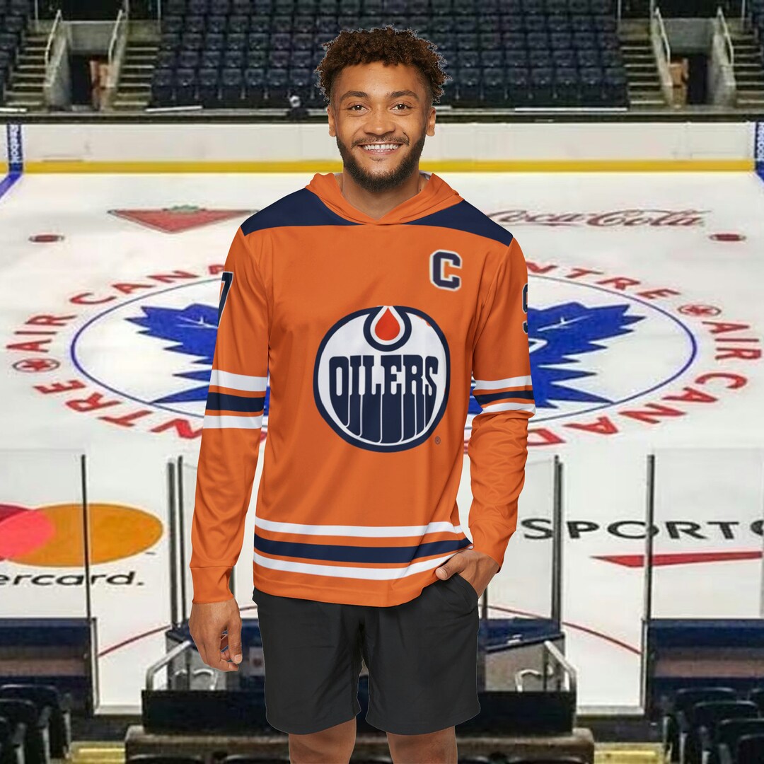 Connor Mcdavid Jersey Warmup Hoodie - Etsy