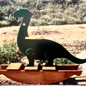 Full Size Dinosaur Rocker Patterns - Etsy