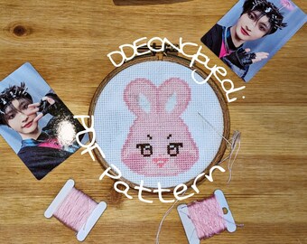 Kpop Ateez Aniteez Sandeoki Cross Stitch Pattern - Etsy