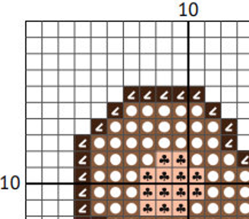 Jjongbear Cross Stitch Pattern - Ateez Aniteez - Etsy