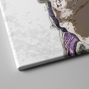 Devin Booker Poster Phoenix Suns NBA Painting Hand Made Posters Canvas ...