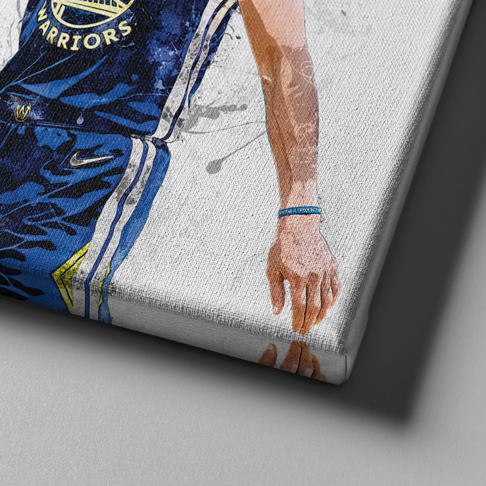 Stephen Curry Klay Thompson Poster Golden State Warriors NBA Hand Made ...