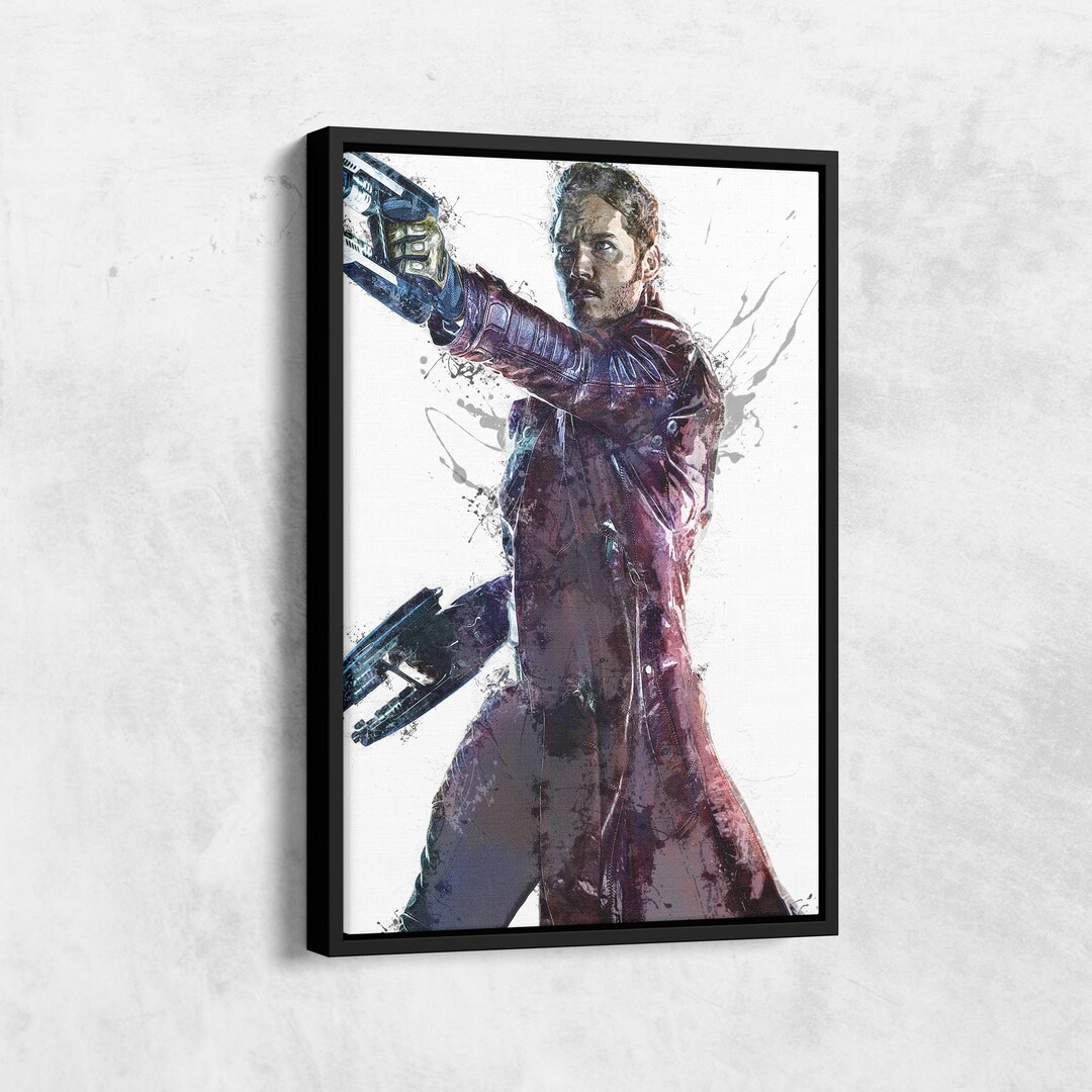 Star Lord Poster Marvel Superhero Comics Guardians of the Galaxy ...
