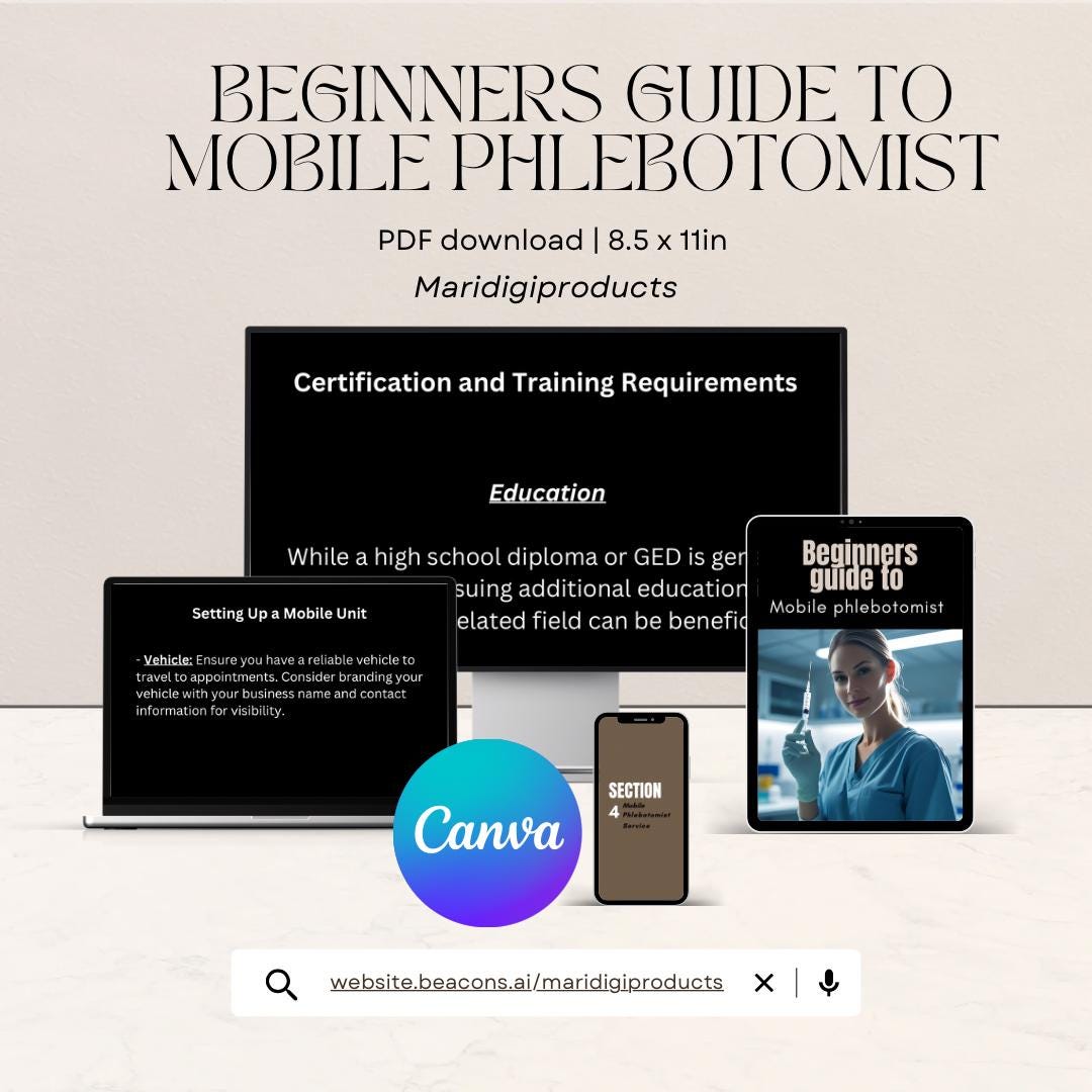 Mobile Phlebotomy Starter Guide | How to Become a Mobile Phlebotomist ...