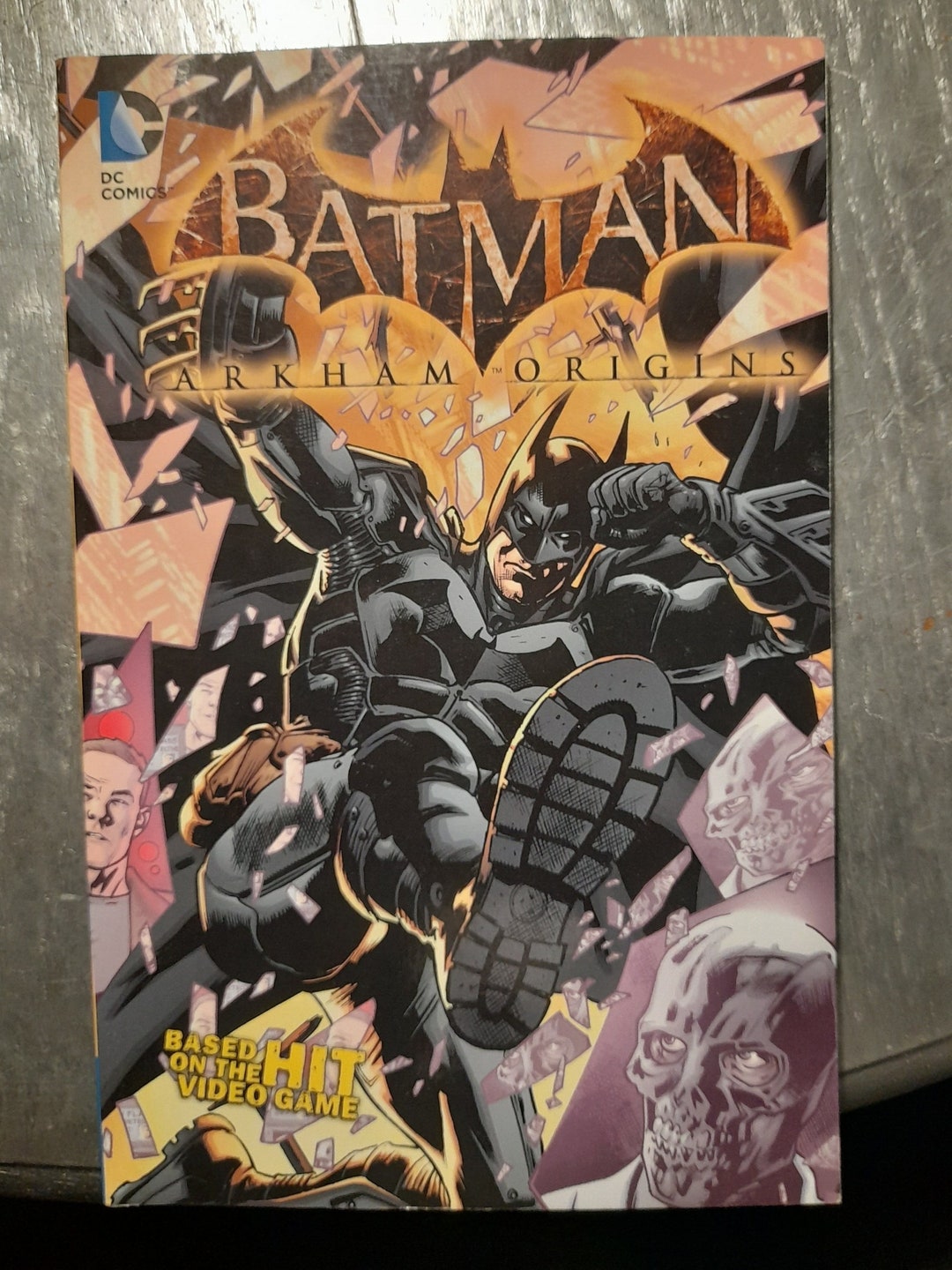 Batman: Arkham Origins Graphic Novel by Adam Beechen - Etsy