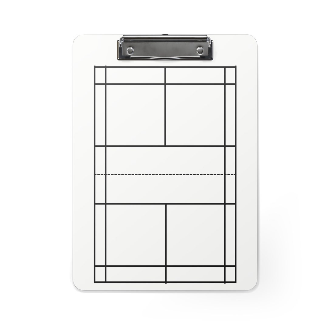 Badminton Court Coach Whiteboard Clipboard Clipboard whiteboard Sport ...