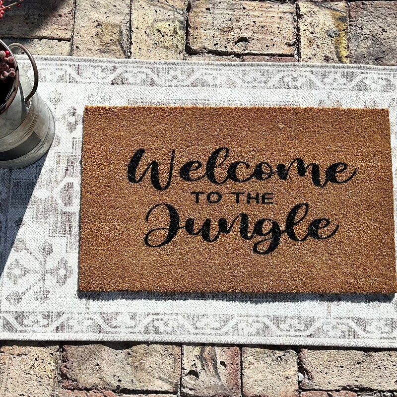 Jungle Doormat - Etsy