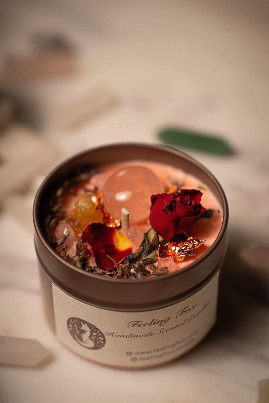 Feeling Fox Scented Candle - Love - Etsy