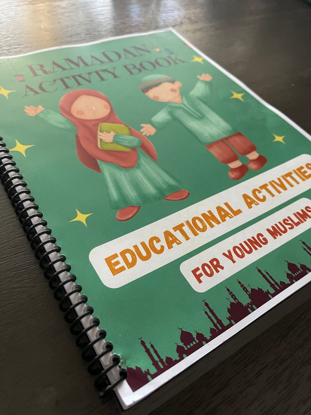 Ramadan Activity Book: Coloring Pages, Fun Activities, Crossword ...