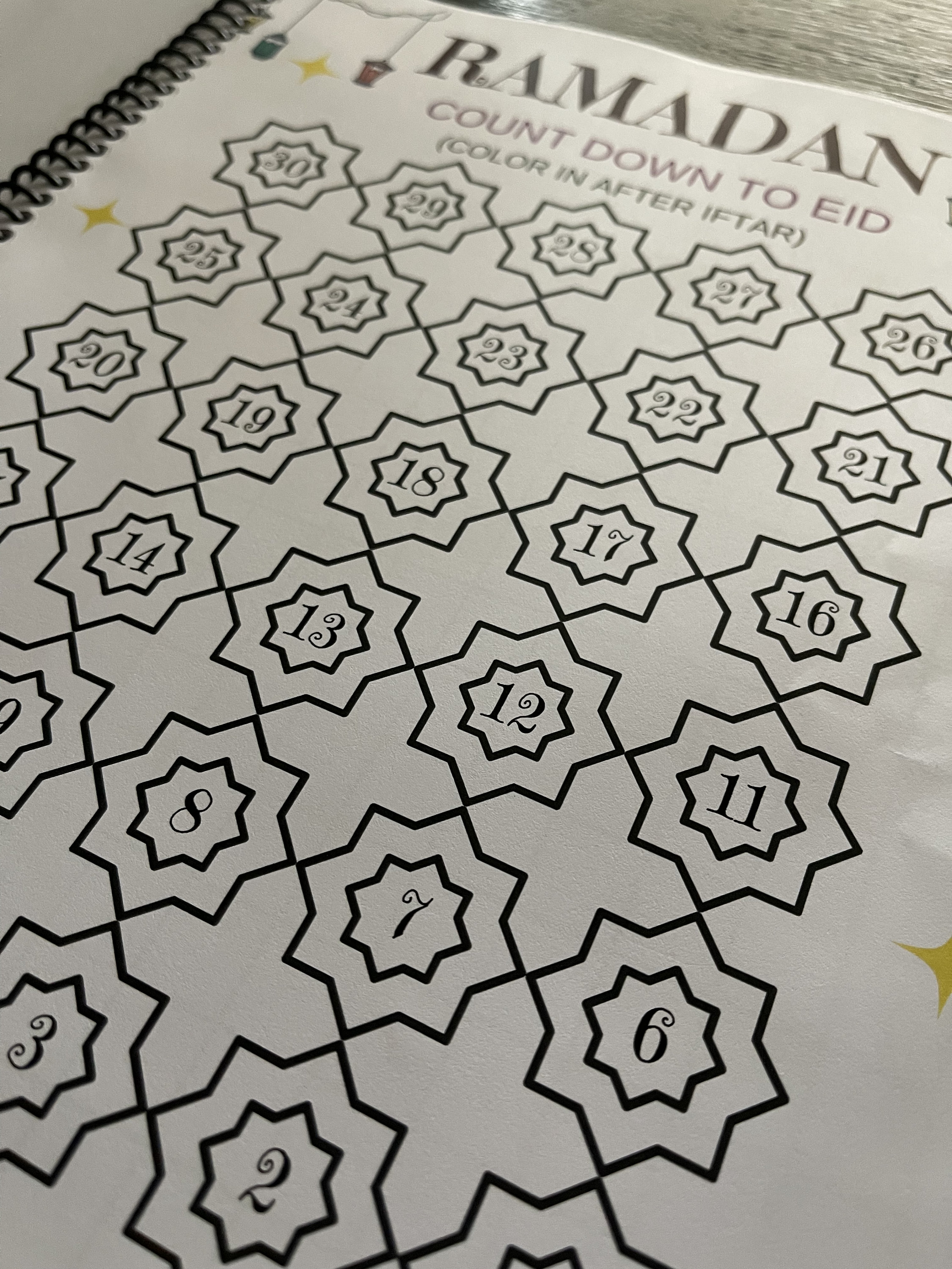 Ramadan Activity Book: Coloring Pages, Fun Activities, Crossword ...