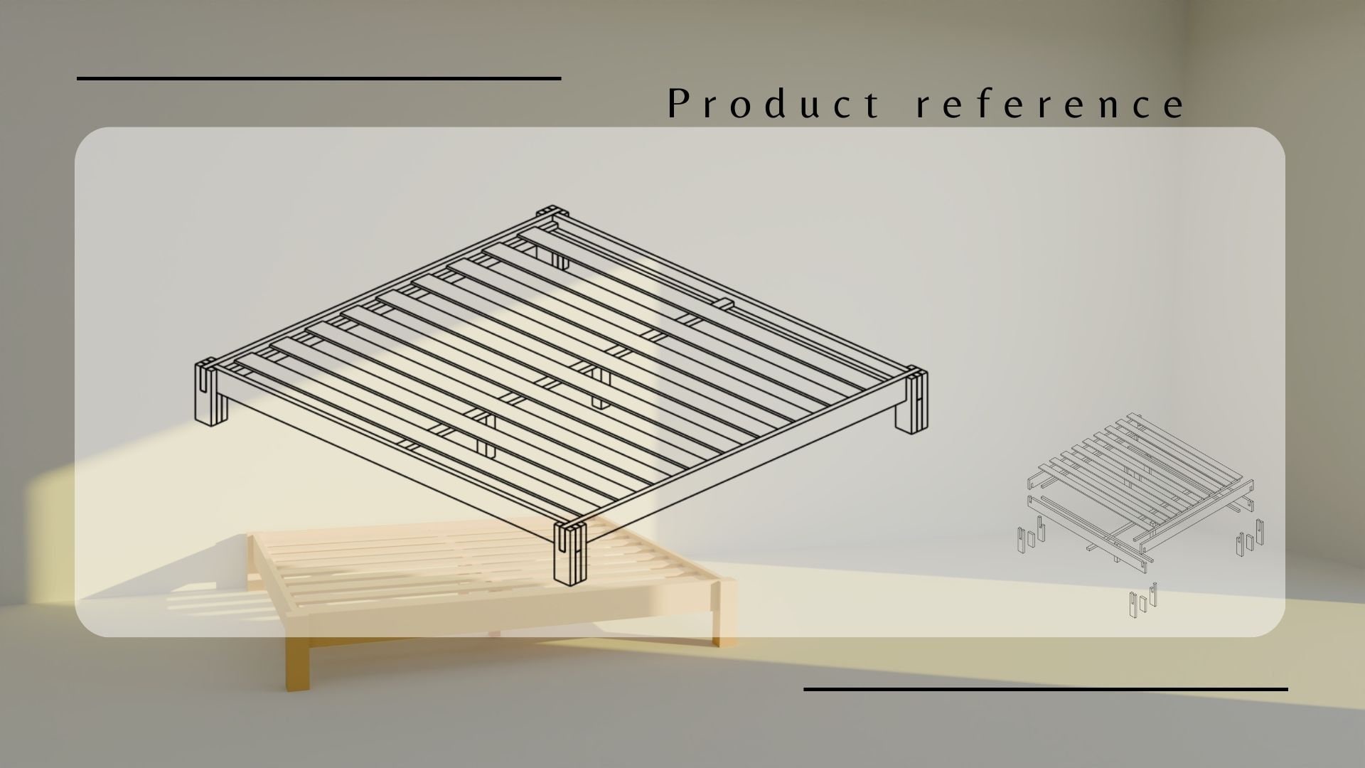 DIY King Bed Frame Plans, Digital Plans (PDF Format), Step-by-step ...