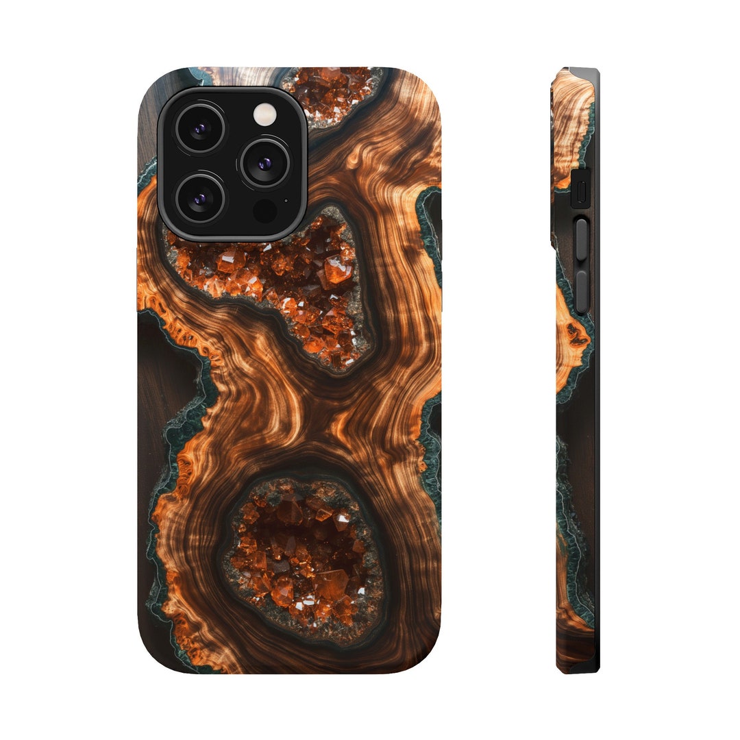 Amber 3D Crystal Magsafe Tough Case - Etsy