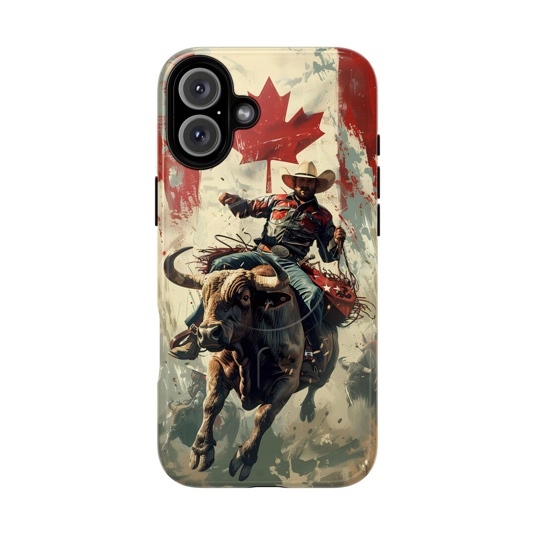 Stampede Magsafe®tough Case for Iphone, Canada Flag 60th Birthday, YYC ...