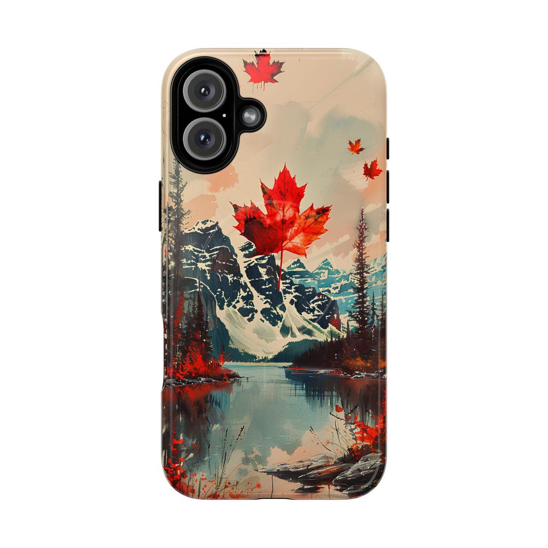 Rocky Mountain Maple, Magsafe® Tough Phone Case, Canadian Rockies ...
