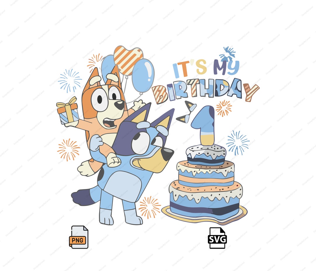 Bluey Birthday Boy PNG, Birthday Boy Png, Bluey Png, Bluey Png File ...