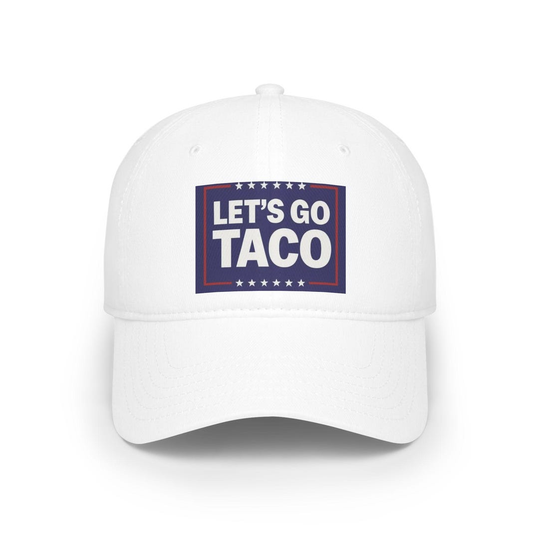 Buy Funny Trump New Name Taco Low Profile Baseball Cap - Embroidered ...
