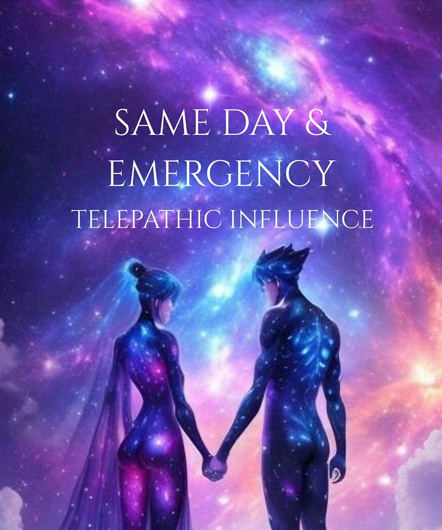 SAME DAY Psychic Telepathic Influence - Etsy