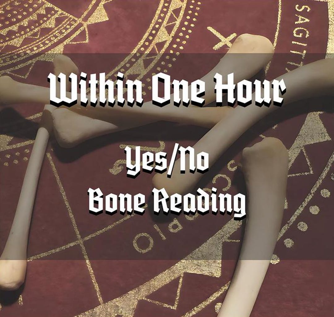 SAME DAY Bone Throwing Reading Picture Included | Divination ASAP ...