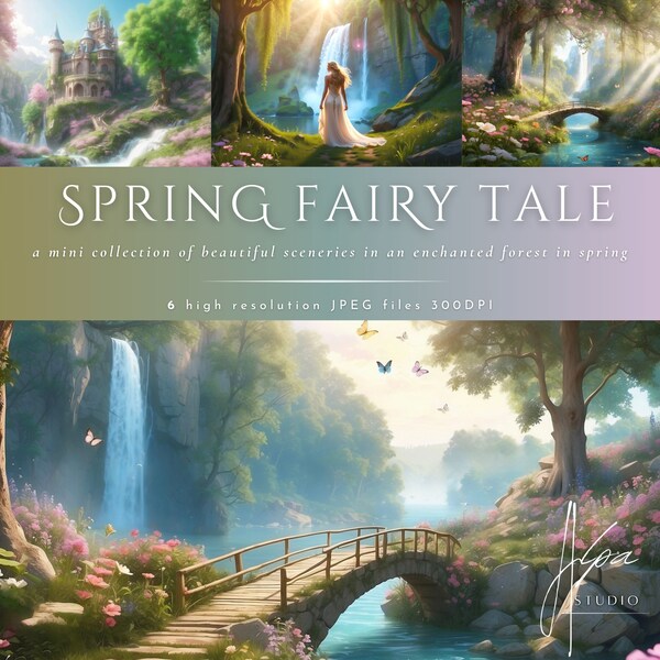 Digital Fairy Tale - Etsy
