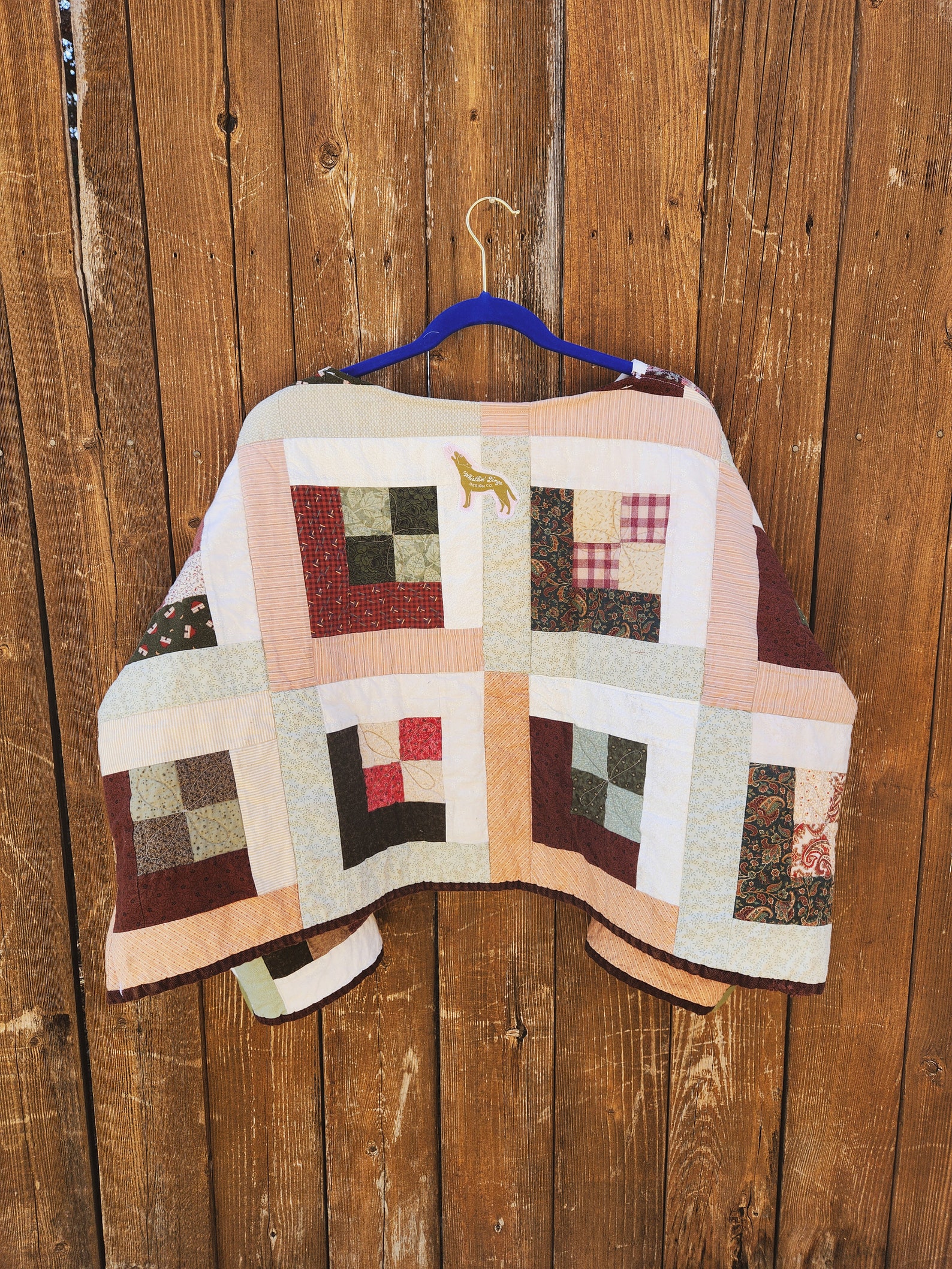 Upcycled Quilt Pullover, Quilted Jacket, Quilted Crewneck, Quilt ...