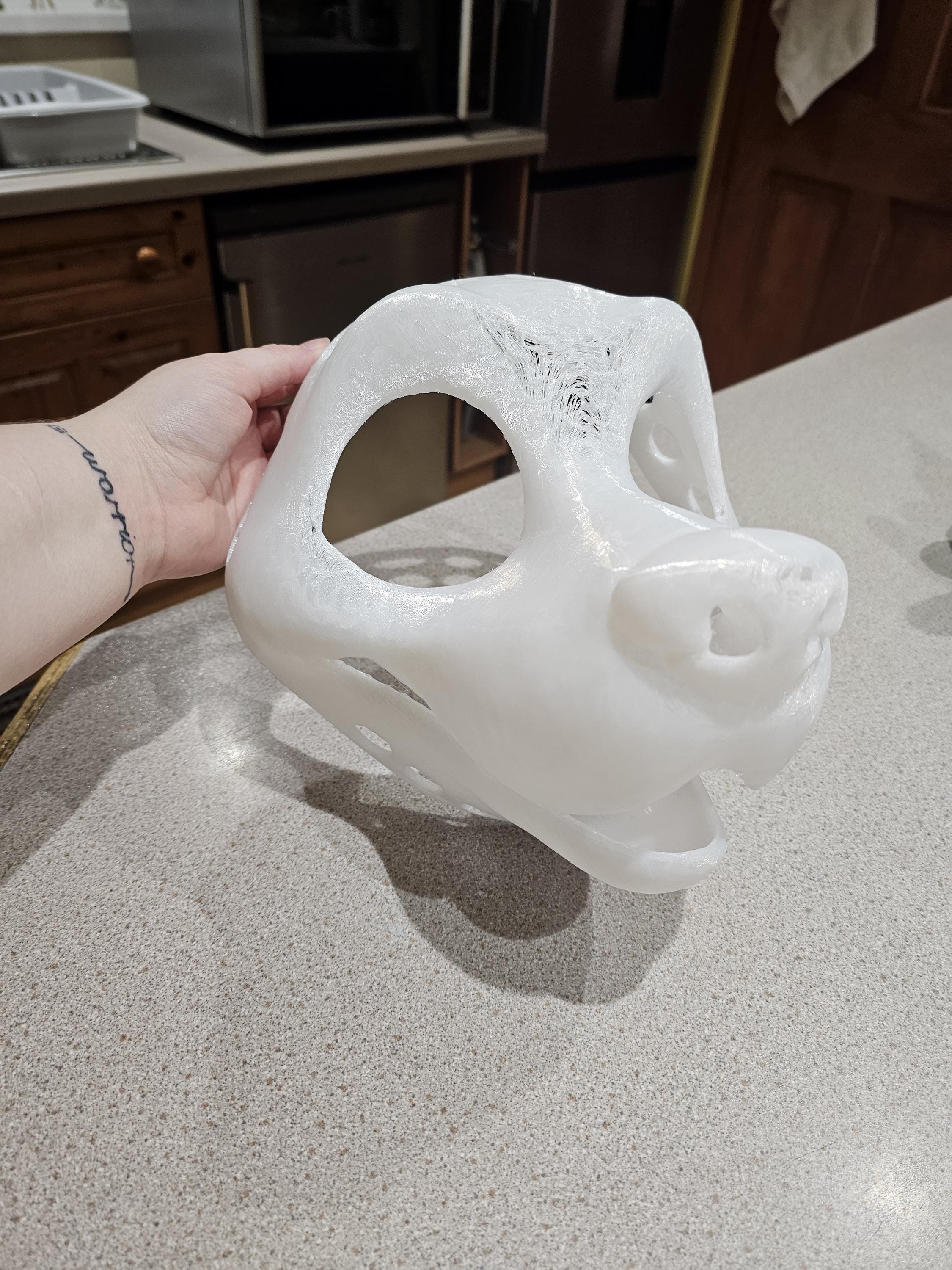 TPU Canine Fursuit Headbase Cosplay Costume Kit - Etsy