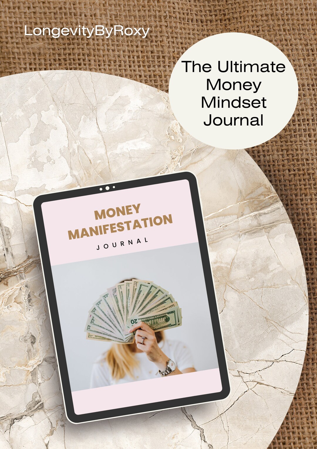 Money Mindset Journal Money Guide Budget Spreadsheet Paycheck Budget ...