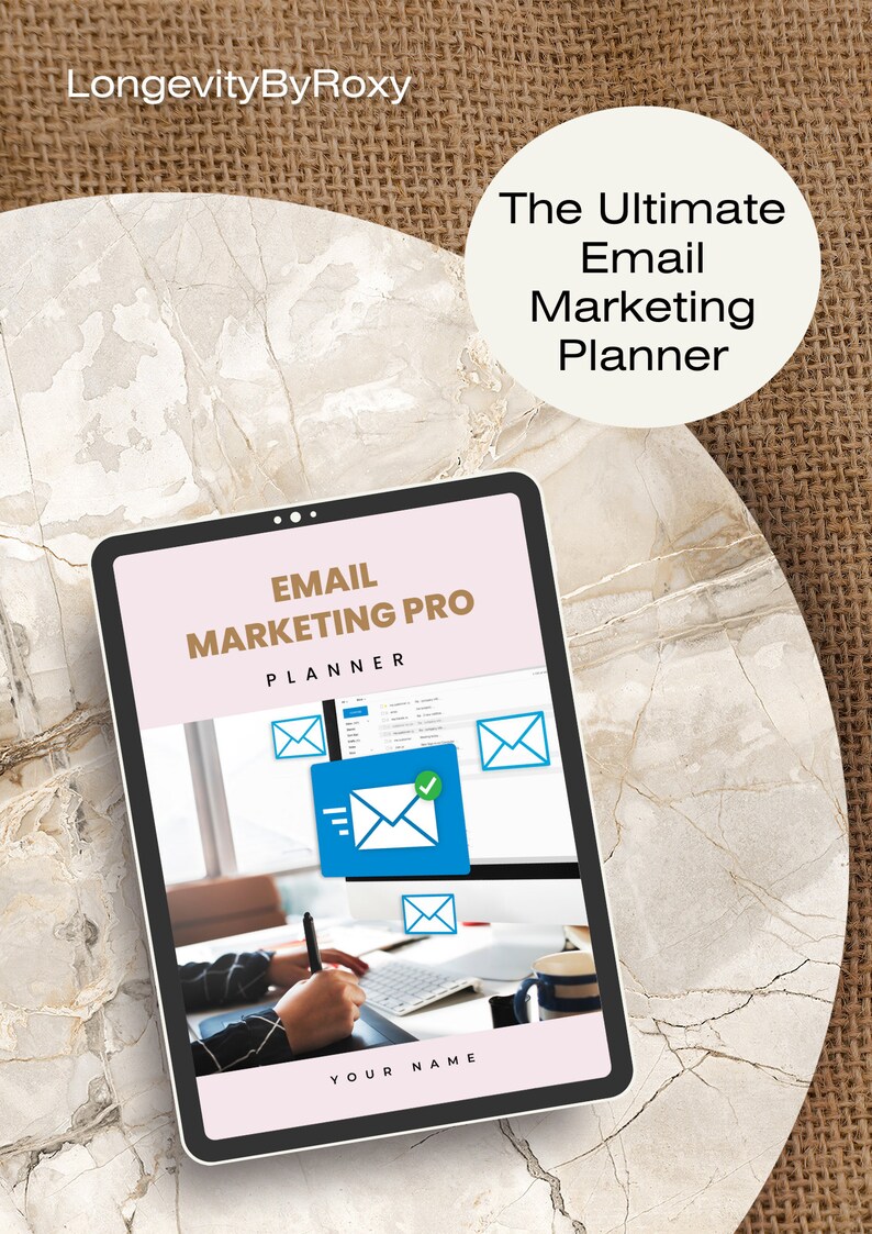 Email Marketing Planner Digital Download Marketing Strategy Business ...