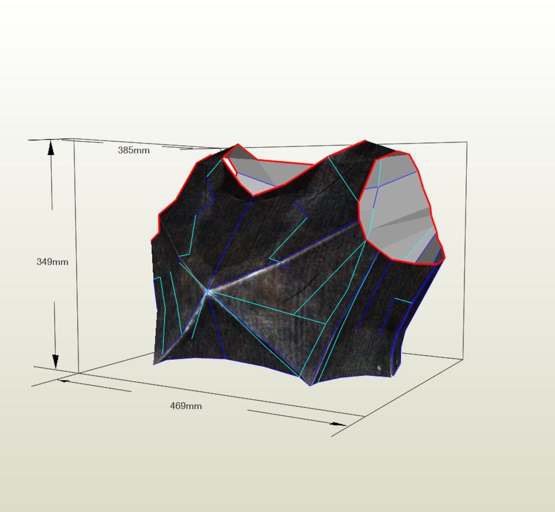 Berserker Armor Pepakura Pattern - Etsy