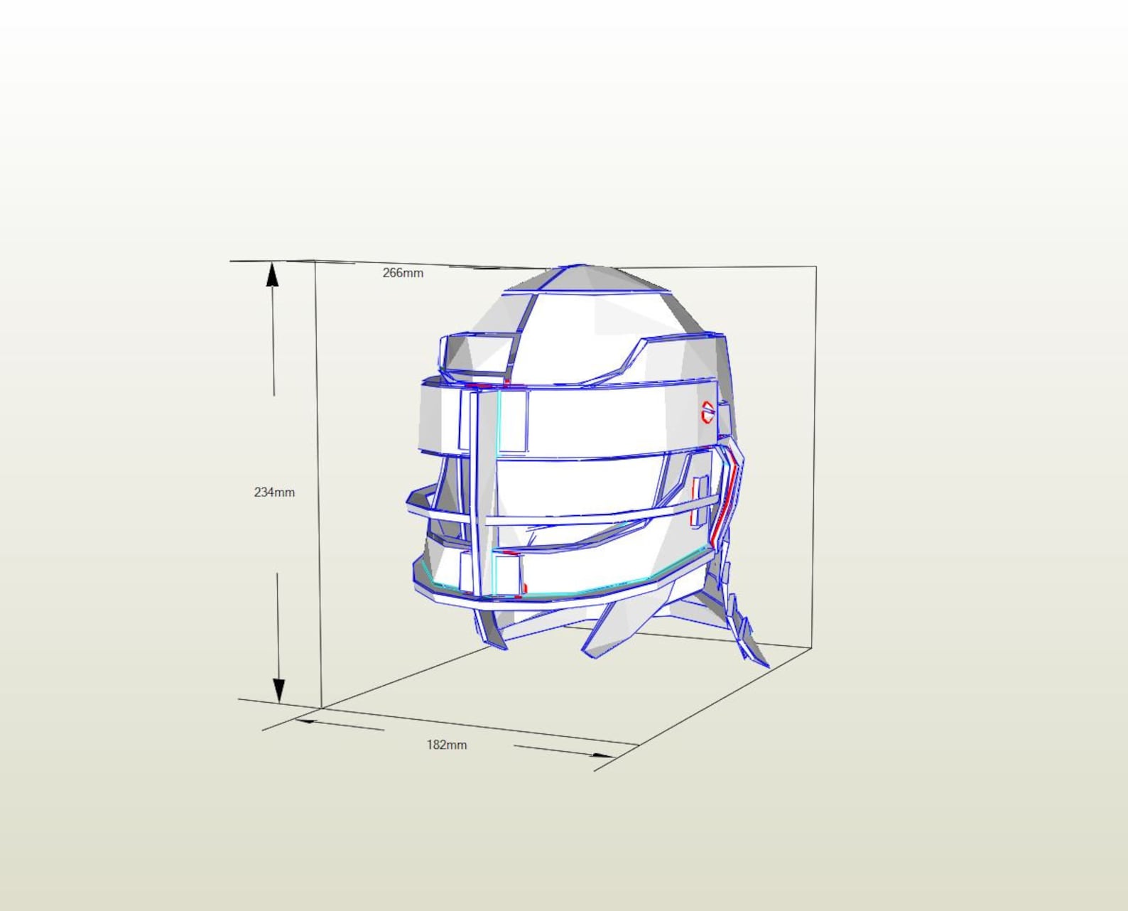 Golden Age Guts Pepakura Pattern Files - Etsy