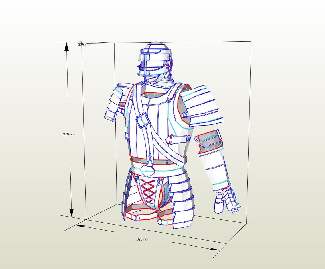 Golden Age Guts Pepakura Pattern Files - Etsy