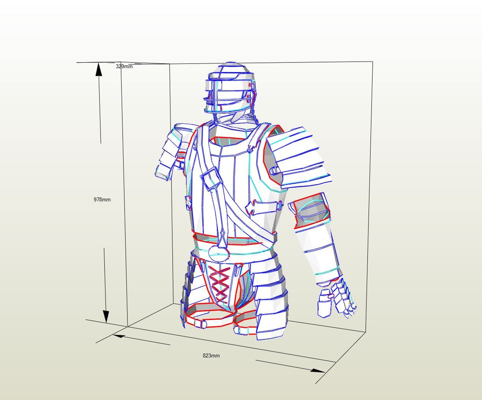 Golden Age Guts Pepakura Pattern Files - Etsy