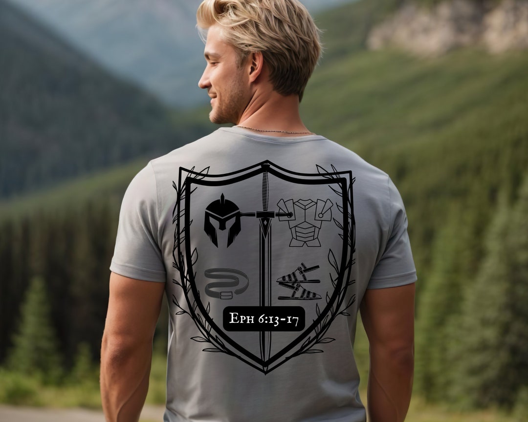 Ready for Battle, Armor of God, Bella Canvas, Men, T-shirt, Ephesians ...