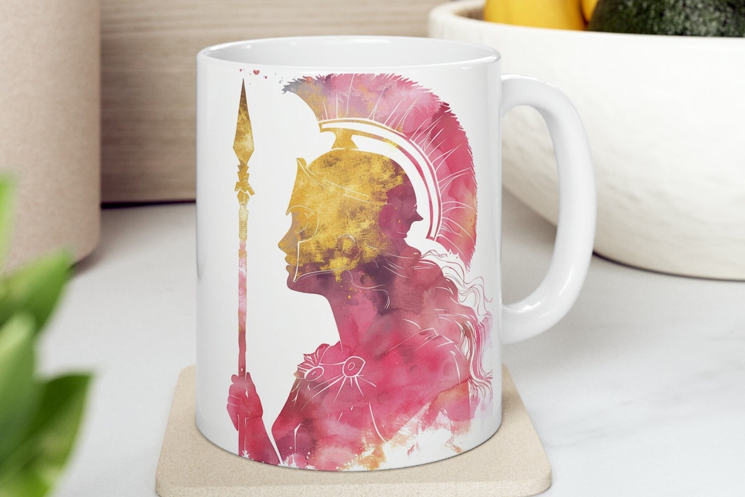 Athena Mug, Mythology, Greek Mythology, Goddess of Wisdom, Greek Gods ...
