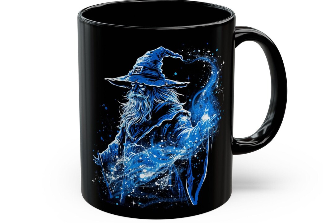 Wizard 11oz or 15oz Mug, Wizard Gifts, Gift for Him, Mage Mug ...